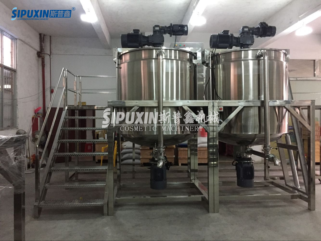 1T External Circulation Homogeneous Mixing Tank for Cleaning agent ...