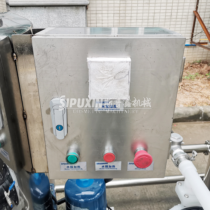 SPX Water Tank Perfume Making Machine Mixing Tank Perfume Pneumatic ...